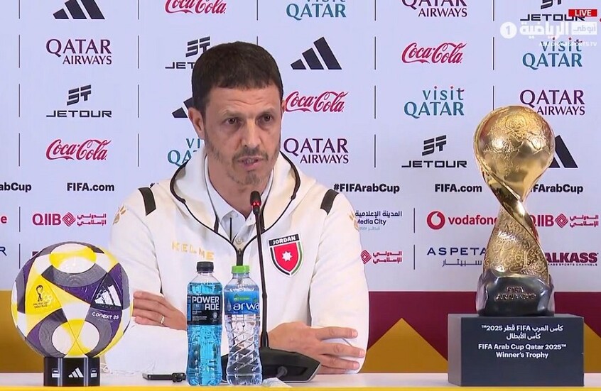 Jordan's Coach Jamal Salami Announces Goal for Arab Cup 2025 Final ...