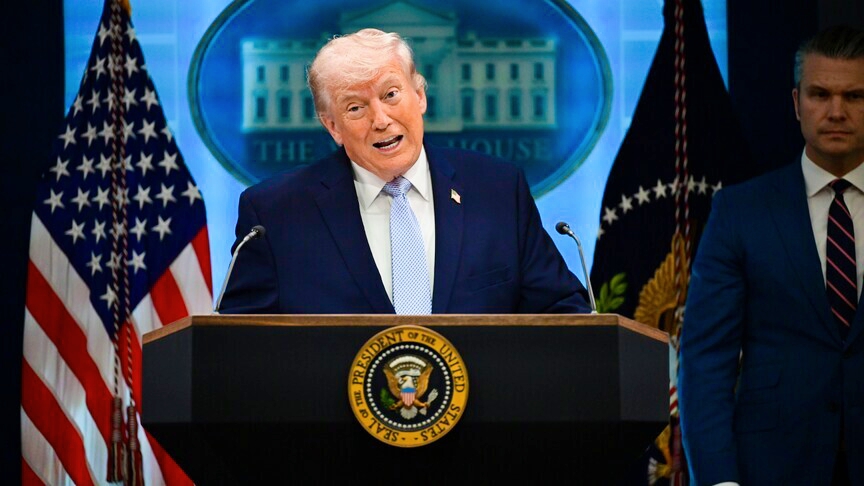 Trump Threatens Iran with Use of 'Strongest Weapons' if Negotiations Fail