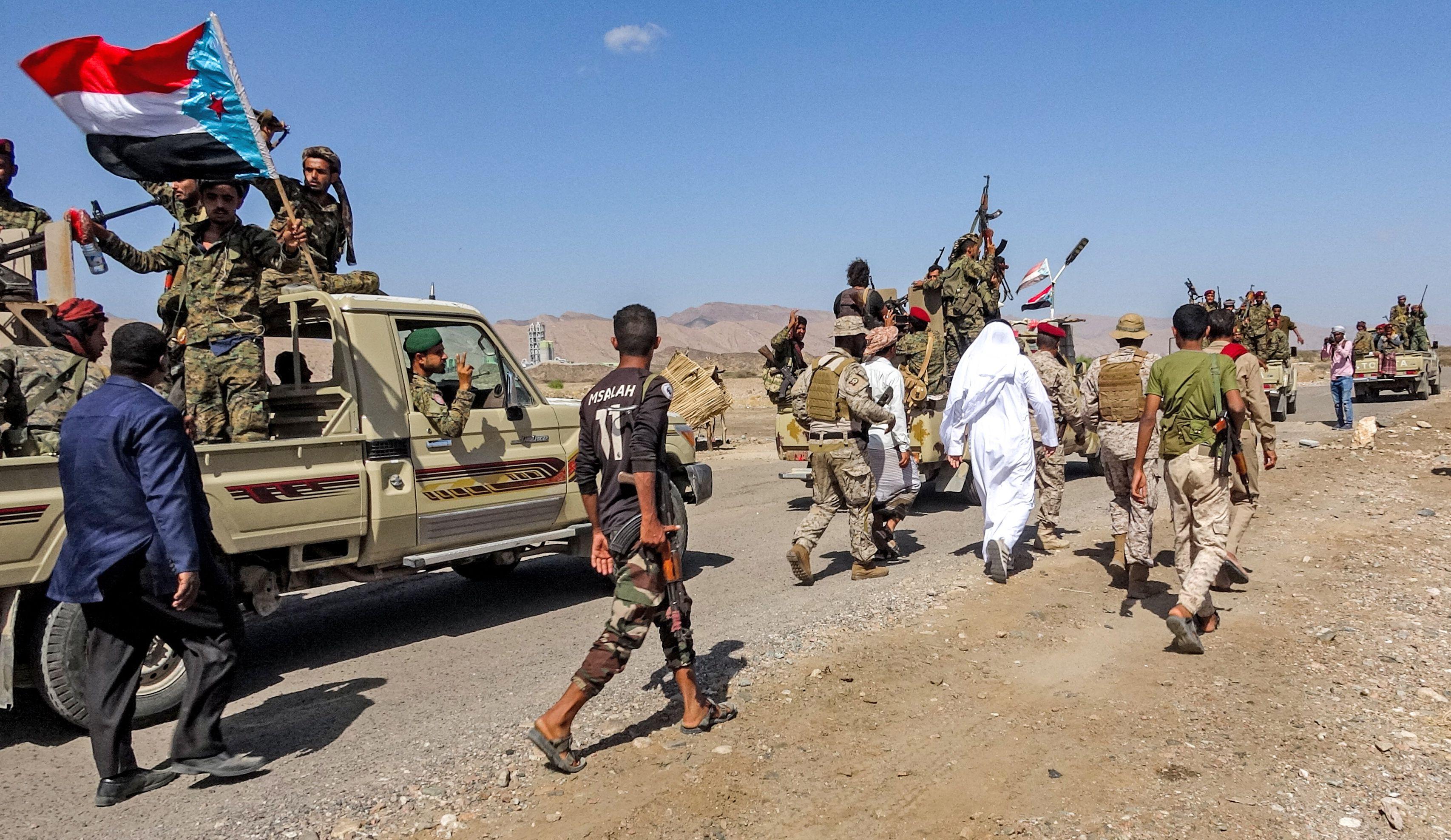 Withdrawal of Southern Transitional Forces from Al-Safaq Point in ...